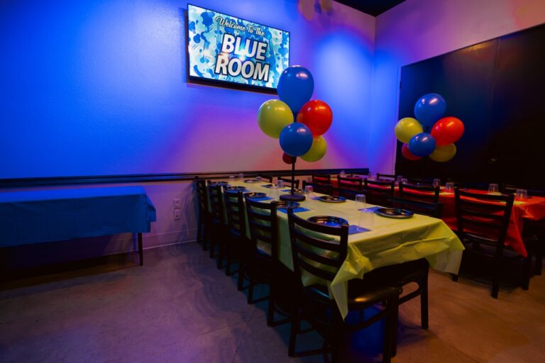 Blue Party Room – Ultrazone Laser Tag Sherman Oaks